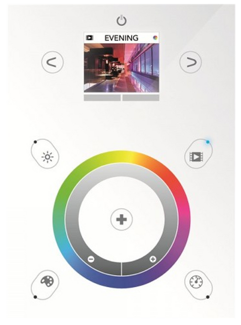 Elation ART500 DMX Touch Wall Panel LED Light Controller