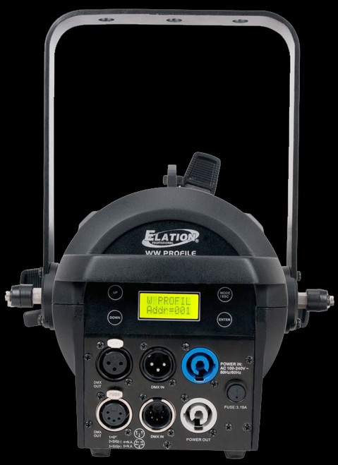 Elation COLOUR 5 Profile LED Ellipsoidal Light Fixture - Phantom ...