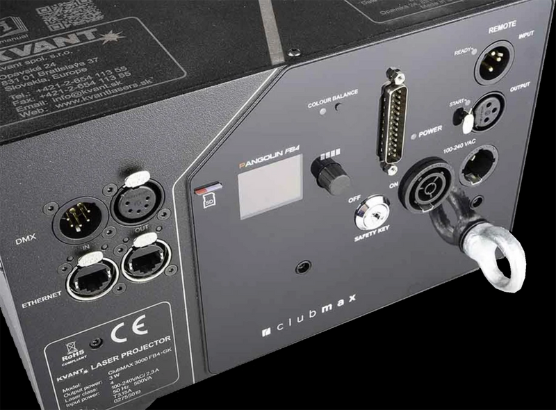 KVANT Clubmax 2000 FB4 Laser Projector - Phantom Dynamics | Nightclub ...