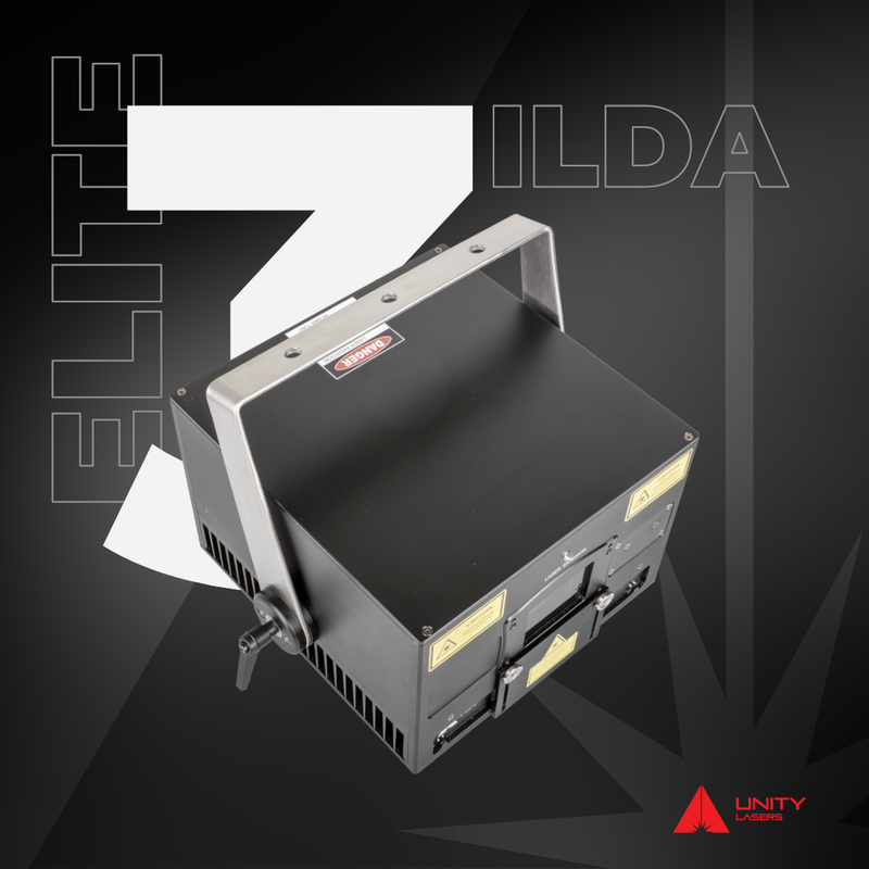 Unity Lasers ELITE 3 ILDA Laser Light Show Projector - Phantom Dynamics ...