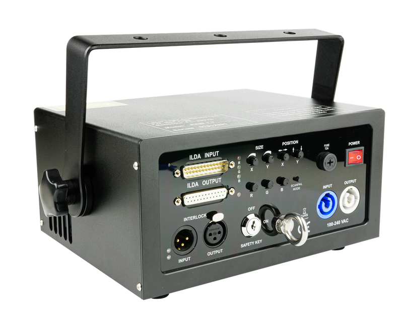 Unity Lasers RAW 3 Laser Projector + DMX / ILDA - Phantom Dynamics | Nightclub Lighting | Lasers ...