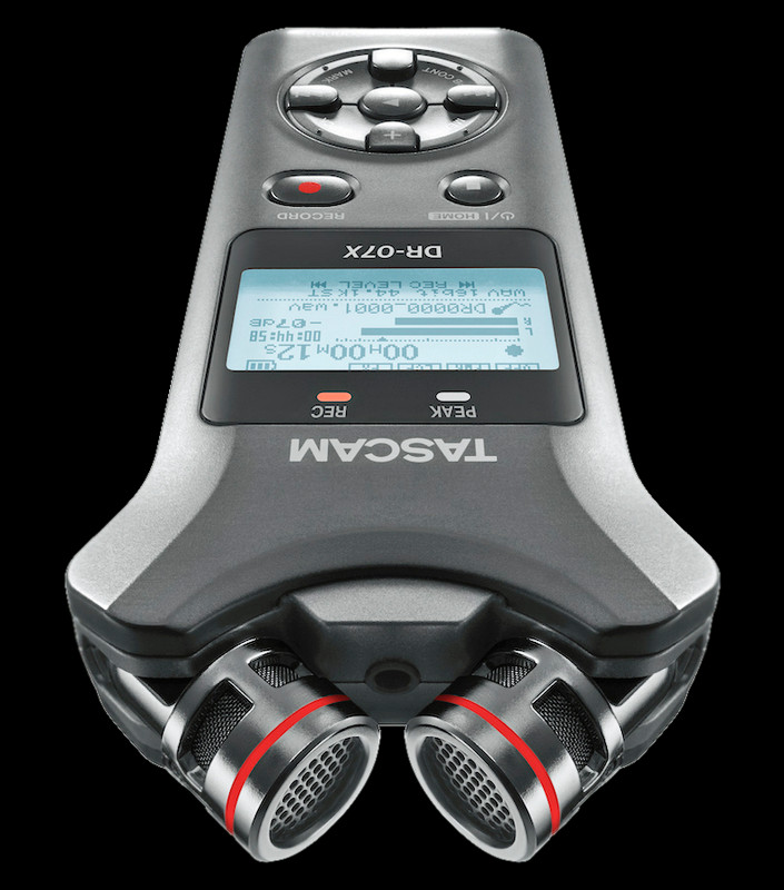 TASCAM DR-07X Stereo Handheld Digital Audio Recorder / USB Audio ...