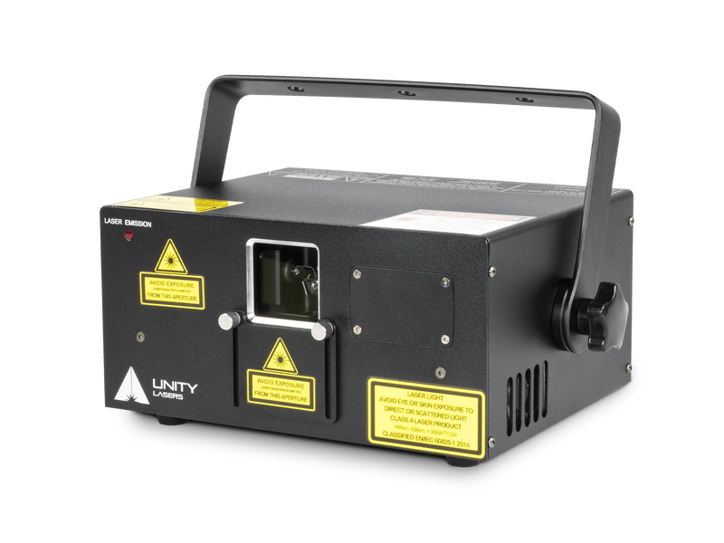 Unity RAW 10 Laser Show Projector / DMX / ILDA - Phantom Dynamics | Nightclub Lighting | Lasers ...