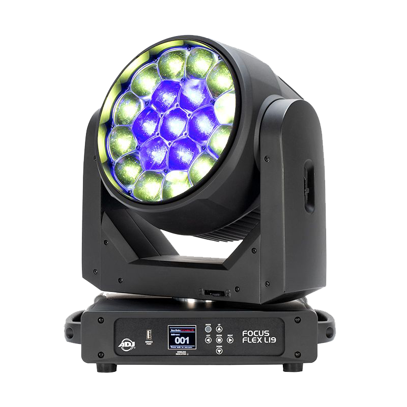 Focus Flex L19 – 40 W RGBL LED Wash & Beam Moving Head - Phantom ...