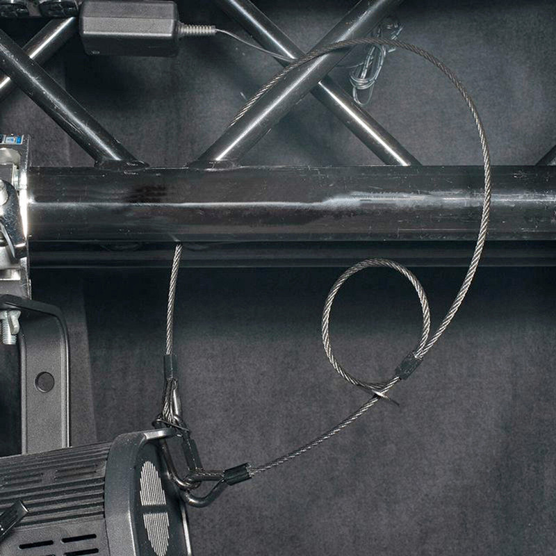 Accu Cable Light Rigging Safety Cable - Black - Phantom Dynamics ...