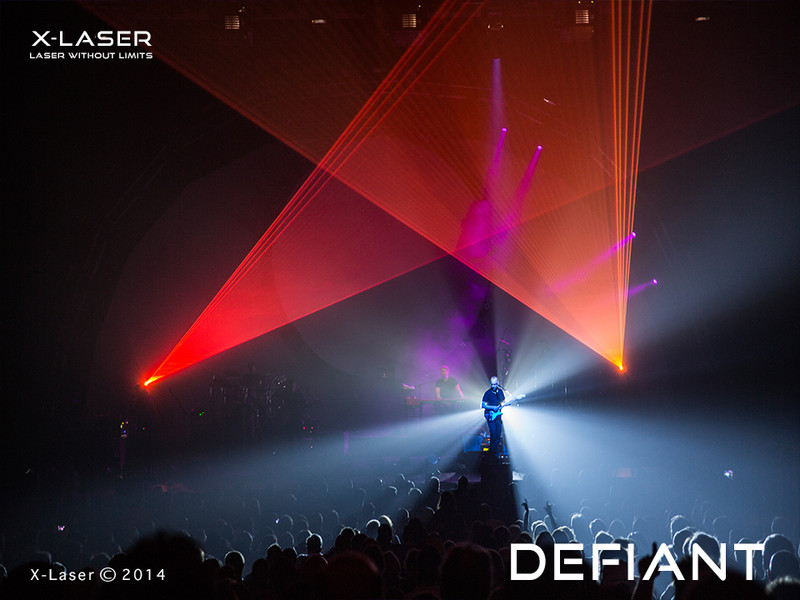X-Laser Defiant RGB Laser / Polaris Audience Immersion Technology ...