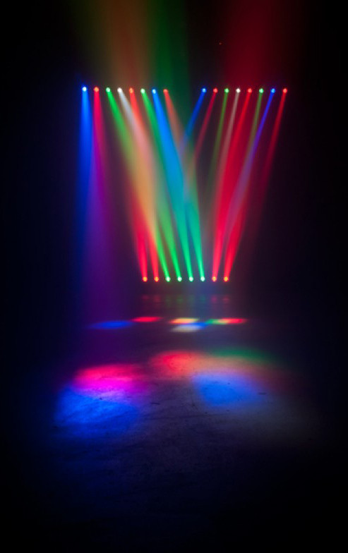 ADJ Sweeper Beam Quad LED 8-Zone RGBW LED Club Light - Phantom Dynamics ...