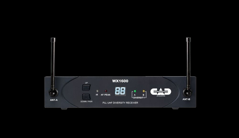 CAD WX1600 UHF Wireless Cardioid Dynamic Handheld Microphone System