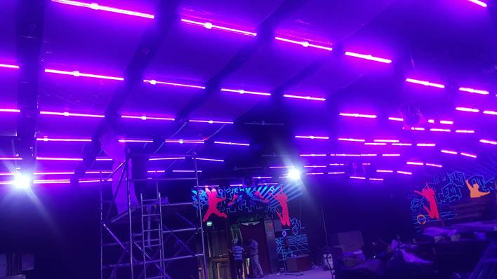 ADJ UVLED 48 UV LED Black Light / 48 Inch - Phantom Dynamics | Nightclub Lighting | Lasers & Sound