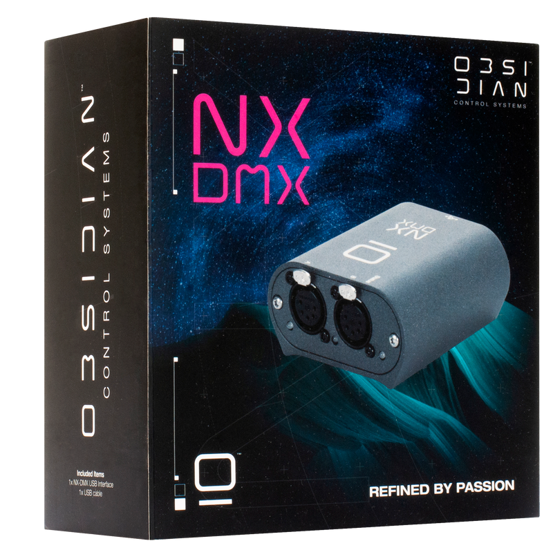 Obsidian NX DMX USB Powered 2 Port DMX Node - Phantom Dynamics ...