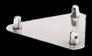 Global Truss 8.5" x 8.5" Aluminum Mini Triangular Truss Base Plates ...