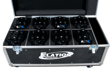 Elation 360i 8-Pack Road Case - Phantom Dynamics | Nightclub Lighting | Lasers & Sound