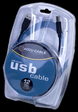 Accu Cable 12 FT USB A to USB B Cable - USBAB12 - Phantom Dynamics ...