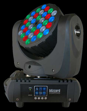 Blizzard Lighting Blade LED RGBW Razor Beam Moving Head Light - Phantom ...