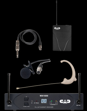 CAD WX1610G UHF Wireless Body Pack Microphone System - Phantom Dynamics ...