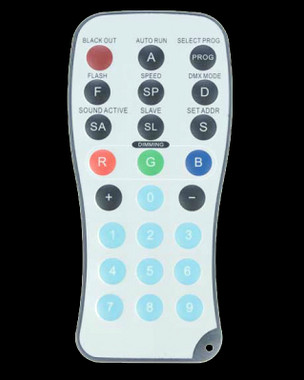 ADJ LED RC3 Remote Control for RGB Par Can Lights - Phantom Dynamics ...