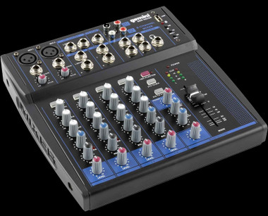 Gemini GEM-08USB 8 Channel USB Mixer w/ Bluetooth - Phantom Dynamics ...