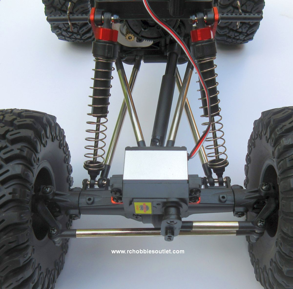 RC Rock Crawler Truck with 4 Wheel Steering 1/10 Scale 2.4G 4WD 12111 ...
