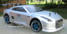 RC Nitro Gas Race Car Radio Remote Control 2.4G 1/10 RTR 4WD GTR--SL ...