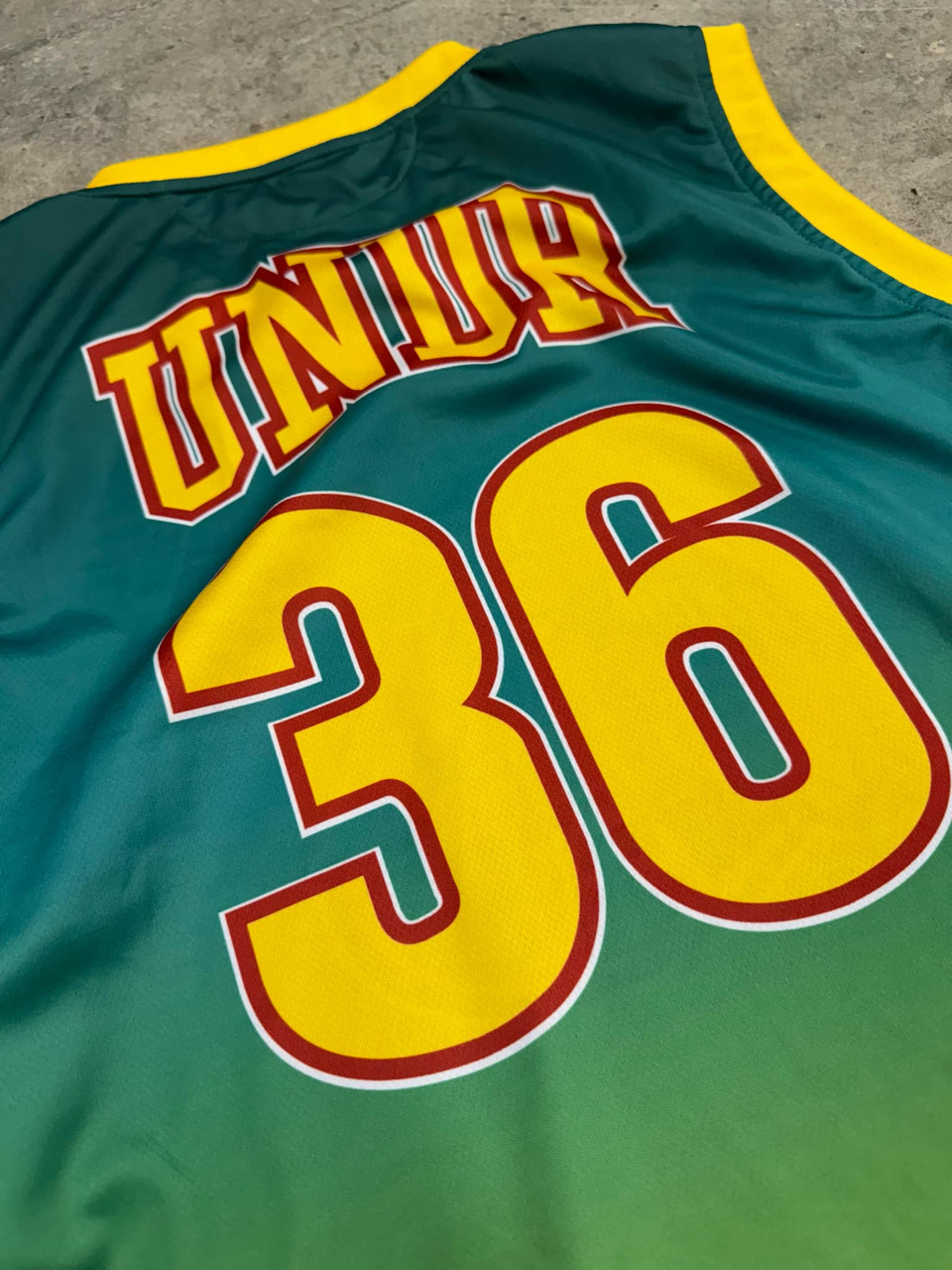 Seattle Basketball Jersey