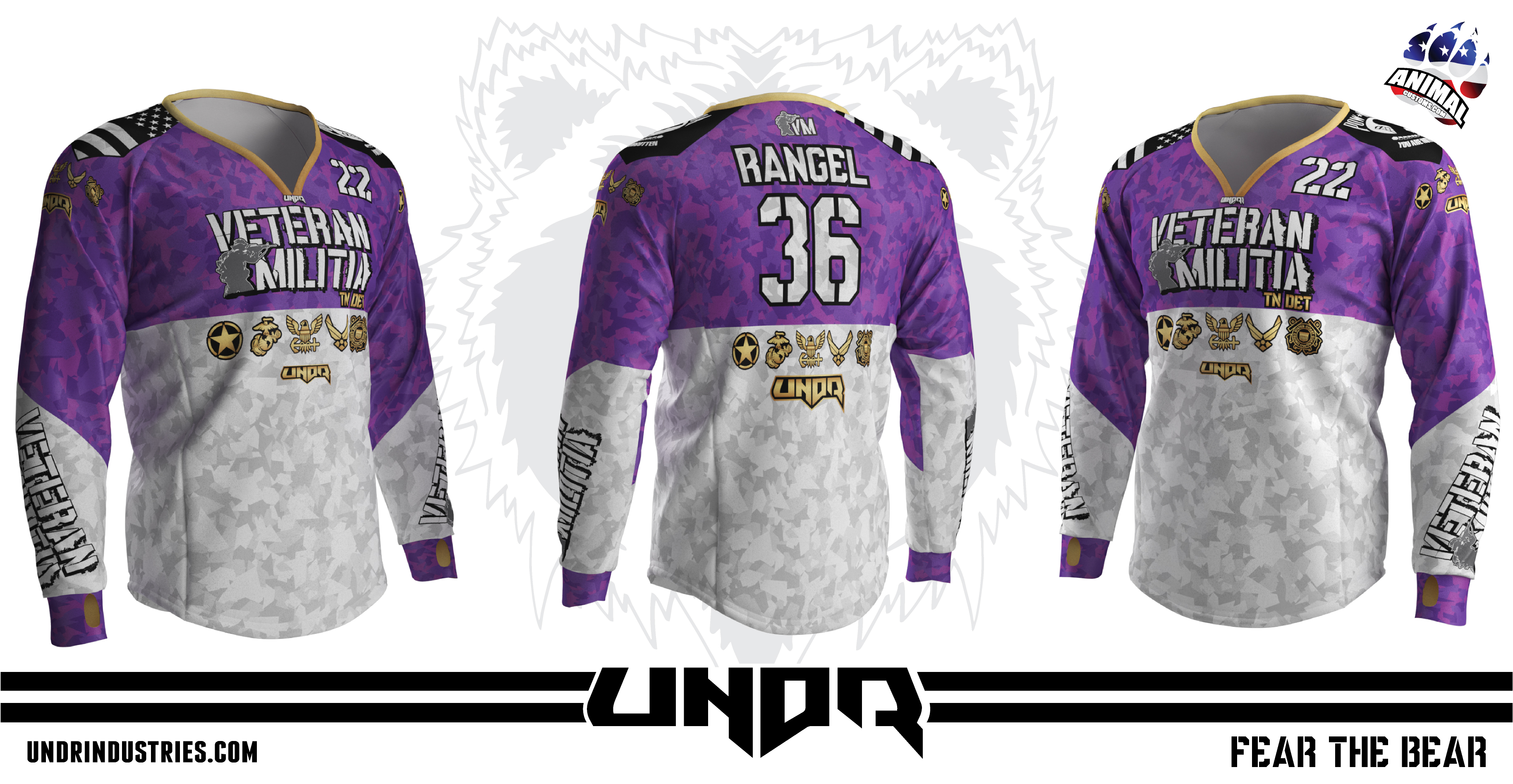 Veteran Militia Jersey - Tennessee Det