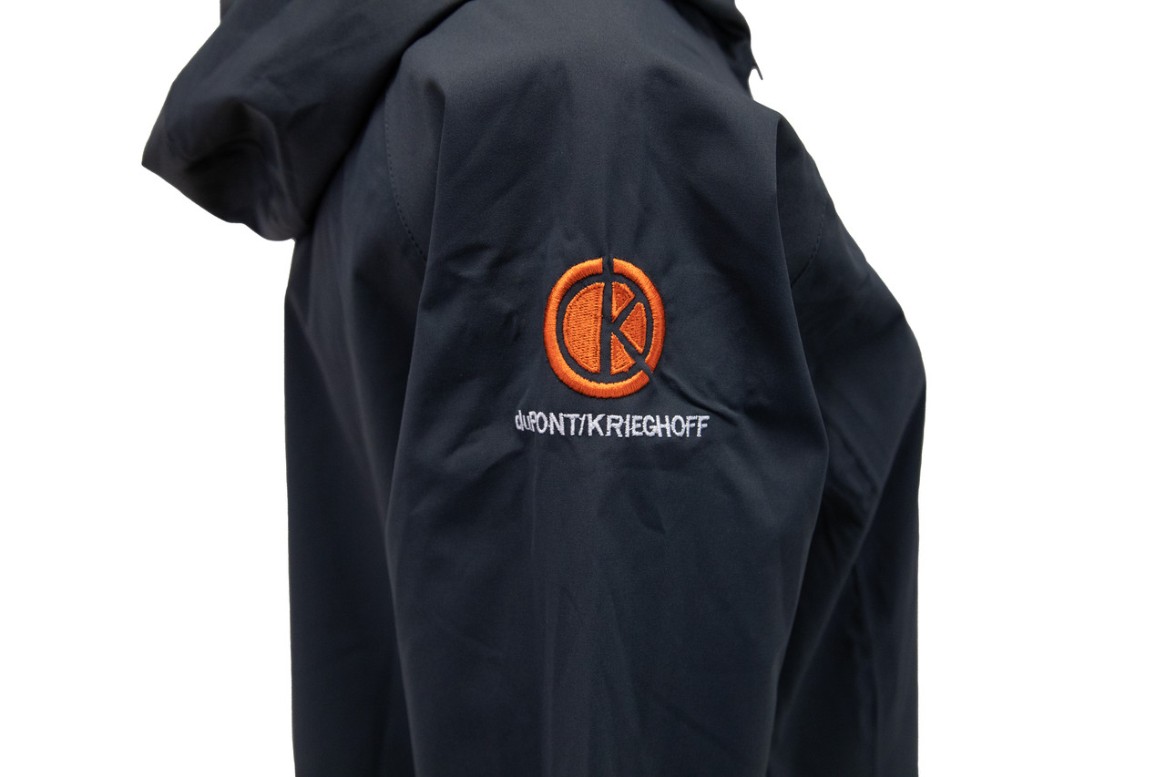 dK Ladies Grey Rain Coat - duPont Krieghoff