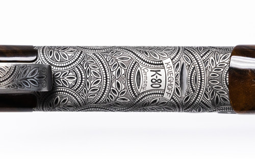 MINT Krieghoff Custom Laurel Scroll K-80 Receiver & Iron ONLY - 131221 ...