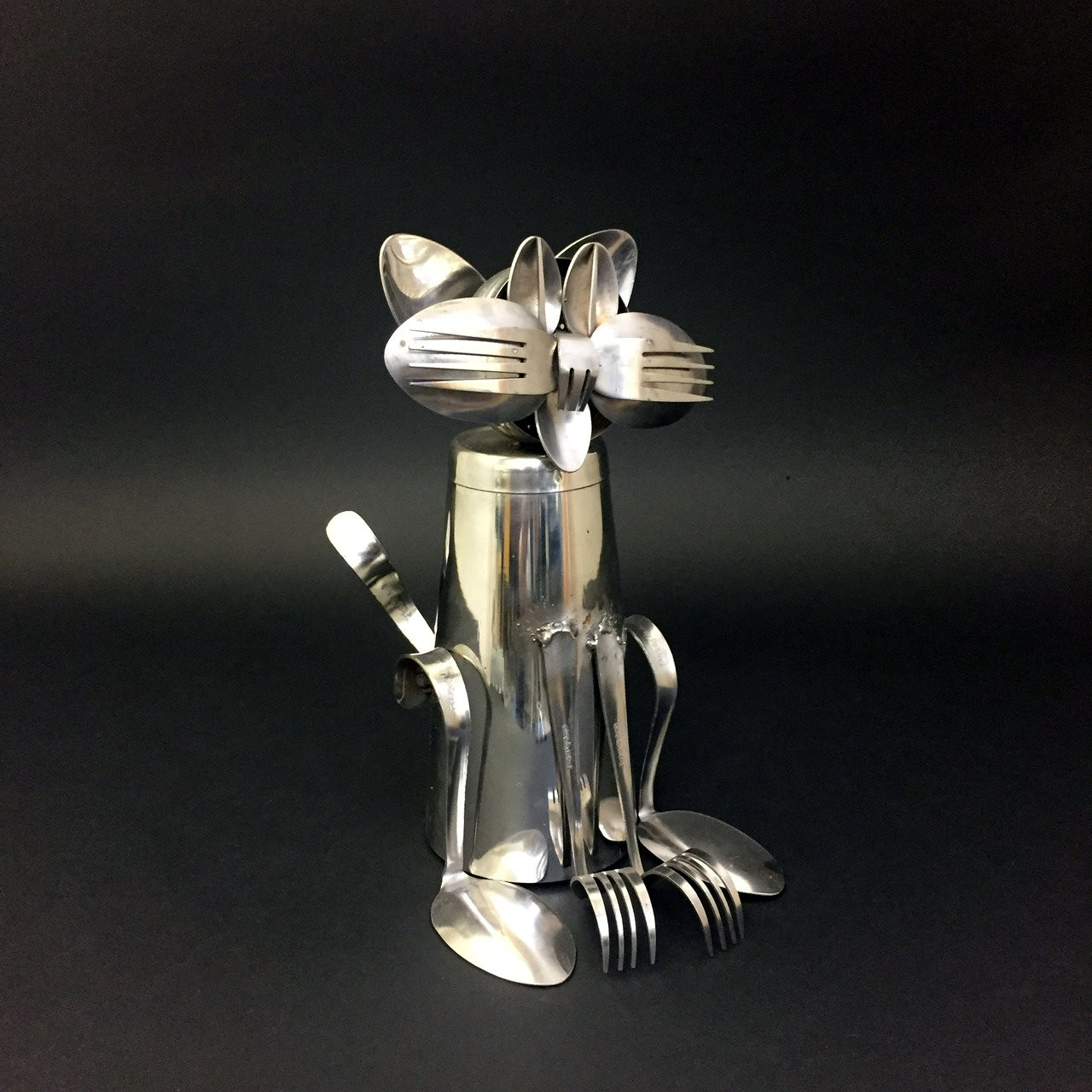 Fork and Spoon Cat© - Forked Up Art