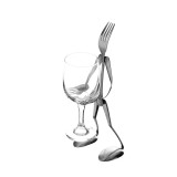 Glass Stand - Forked Up Art