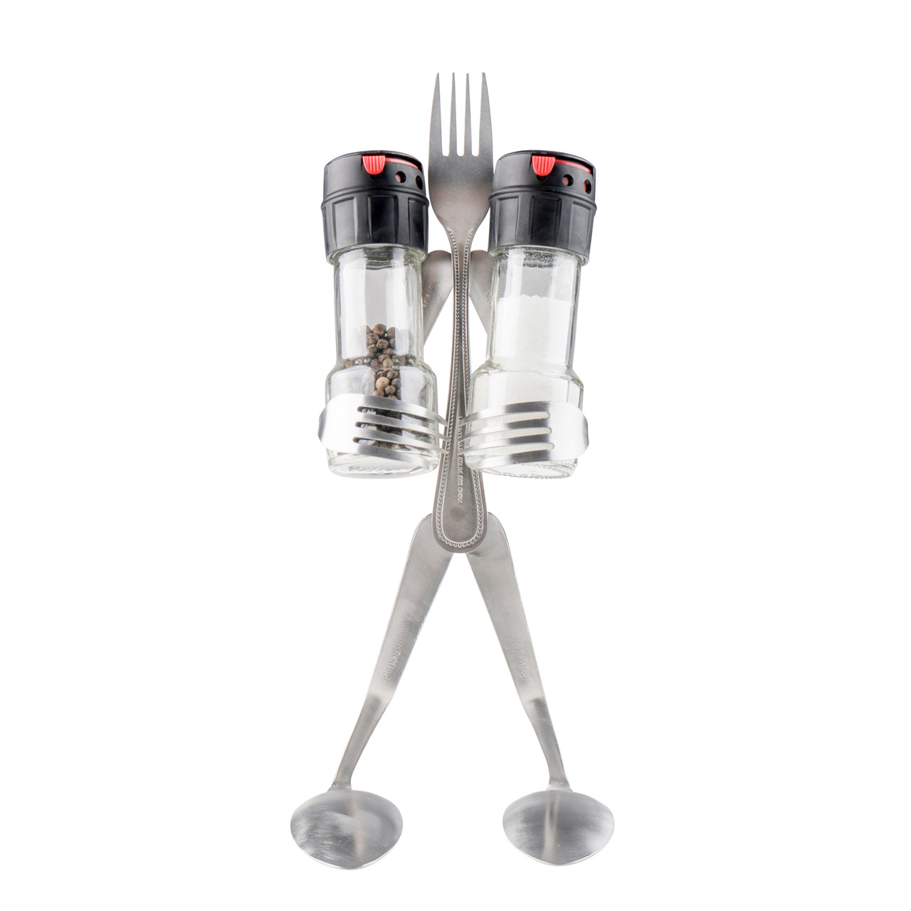 Salt and Pepper Stand - Fork© - Forked Up Art