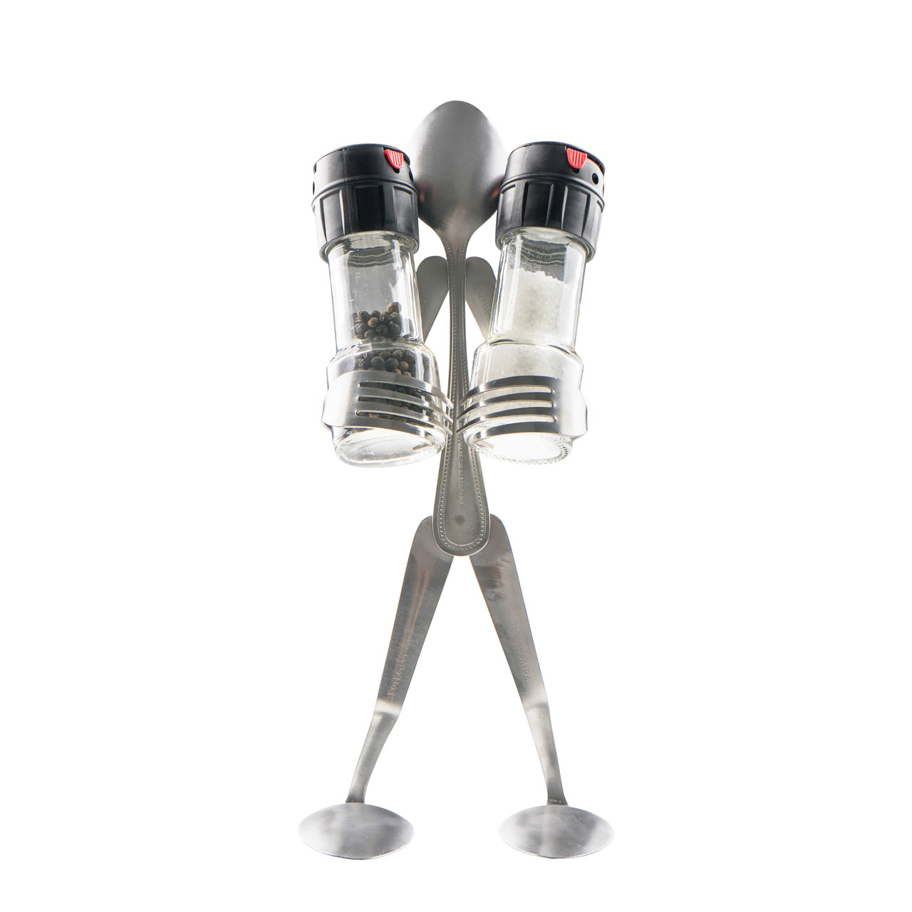 Salt and Pepper Stand - Spoon© - Forked Up Art