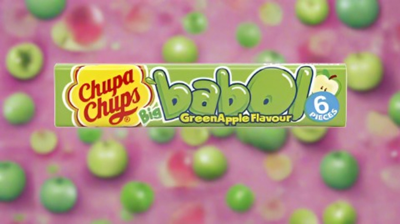 Chupa Chups Babol Apple Flavour Soft Bubble Gum Snacking World By