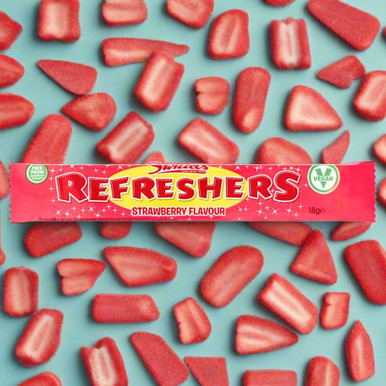 Swizzels Refreshers Strawberry Flavour Chew Bar - Snacking World by ...