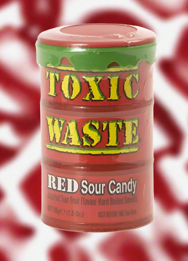 Toxic Waste Red Drum 42g - Cinema Snacks