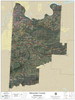 Sebastian County Arkansas 2023 Aerial Wall Map | Mapping Solutions