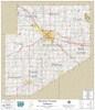 Decatur County Indiana 2022 Wall Map | Mapping Solutions