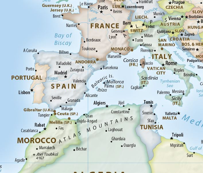 World Equal- Earth Projection Map | Mapping Solutions