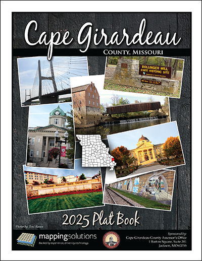 Cape Girardeau County Missouri 2025 Plat Book | Mapping Solutions