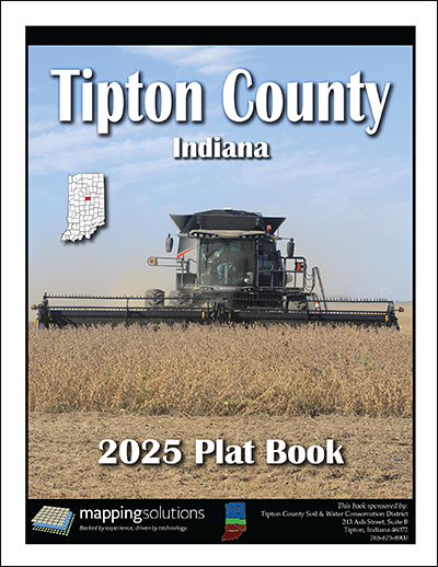 Tipton County Indiana 2025 Plat Book | Mapping Solutions