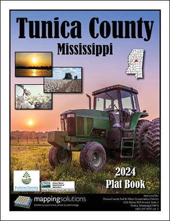 Tunica County Mississippi 2024 Plat Book | Mapping Solutions