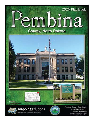 Pembina County North Dakota 2025 Plat Book | Mapping Solutions