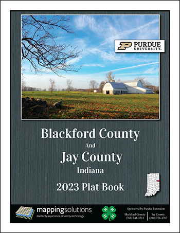 Blackford-Jay Counties Indiana 2023 eBook Pro | Mapping Solutions