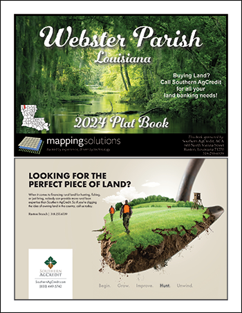 Webster Parish Louisiana 2024 eBook Pro | Mapping Solutions