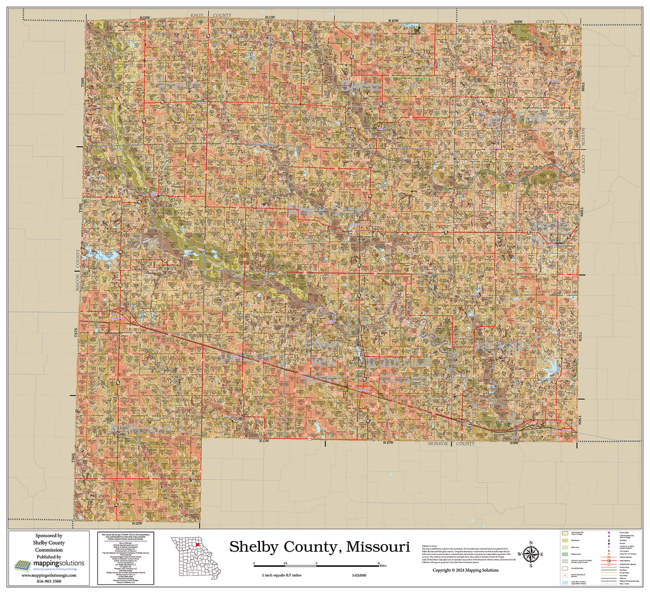 DeKalb County Missouri 2025 Soils Map | Mapping Solutions