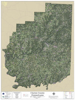 Clarion County, Pennsylvania Maps from Mapping Solutions