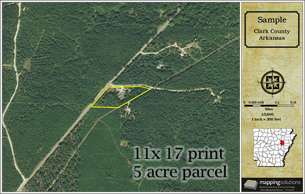 Custom Property Aerial Wall Map | Mapping Solutions