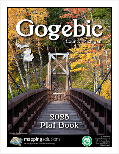 Gogebic County Michigan 2025 Plat Book | Mapping Solutions
