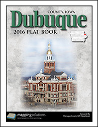 Dubuque County Iowa 2016 Plat Book, Dubuque County Parcel Map 2016 ...