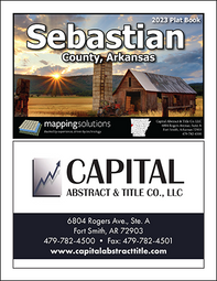 Sebastian County Arkansas 2023 Plat Book | Mapping Solutions