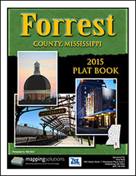 Forrest County Plat Book 2015, Forrest County Parcel Map 2015, Forrest ...